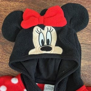 Disney | One Pieces | Disney Baby Winter Fleece Minnie Mouse Outfit ...